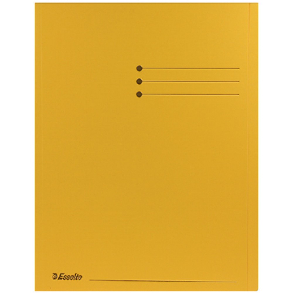 ESSELTE INLEGMAP 180GR A4 GEEL | Kwarto.be