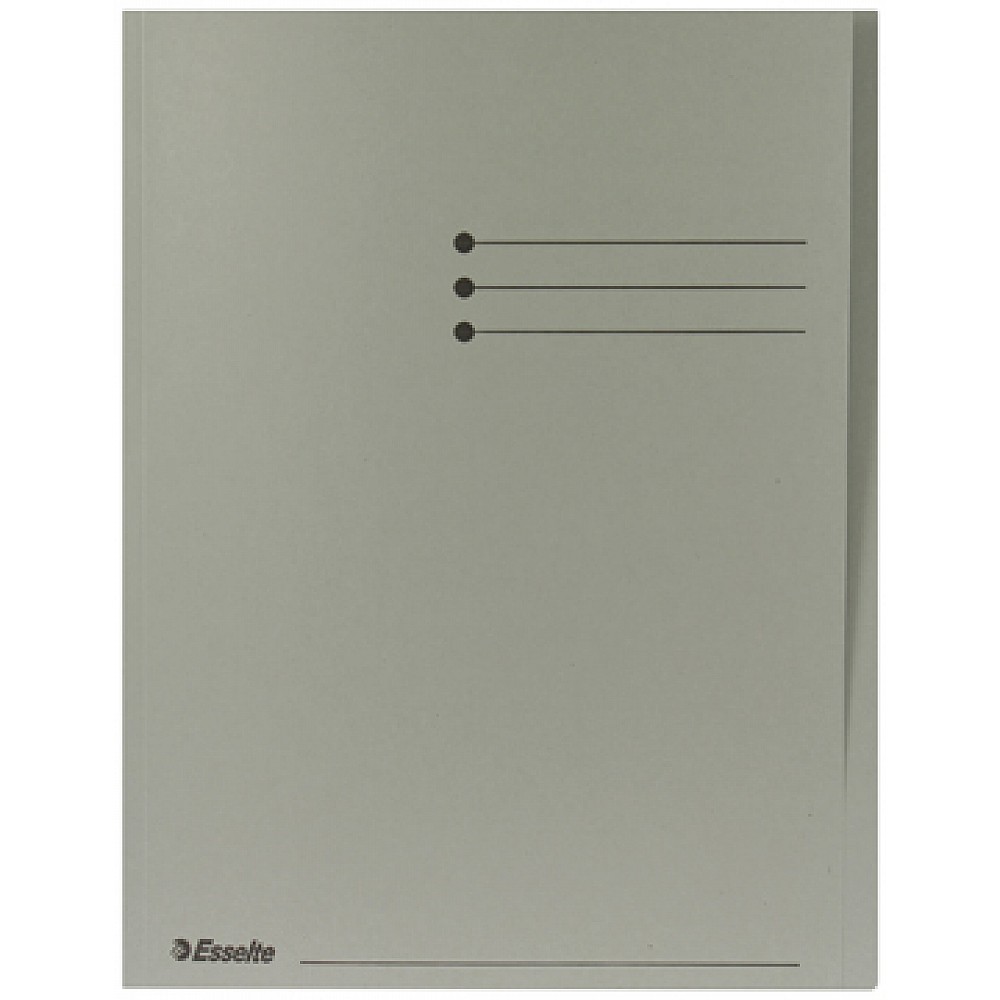 ESSELTE INLEGMAP 180GR A4 GRIJS | Kwarto.be