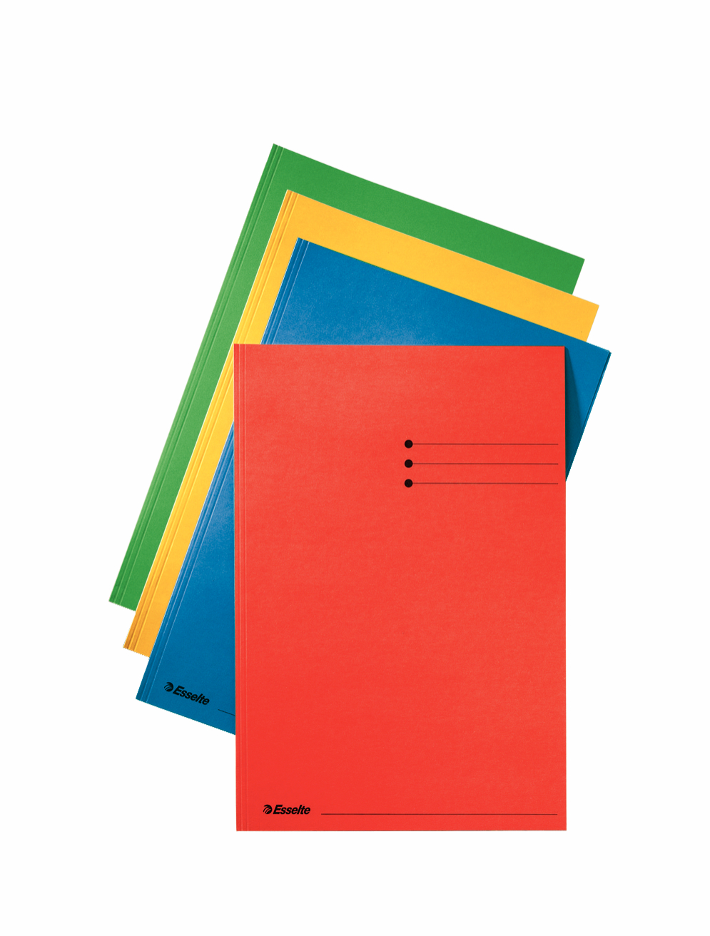 ESSELTE INLEGMAP 180GR FOLIO ROOD | Kwarto.be