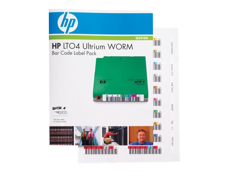 HPE LTO Ultrium WORM bar code labels 100-pack | Kwarto.be